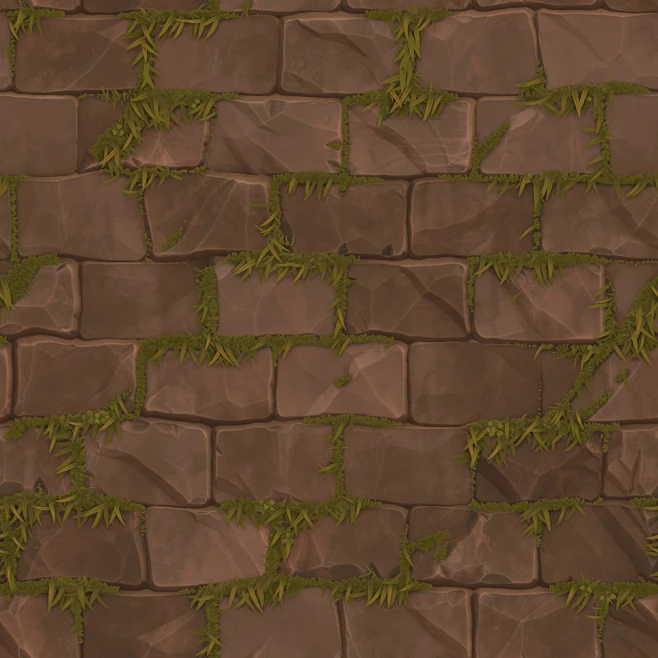 Stylized Moss Generator, Max Golosiy : I took the stylized grass ...