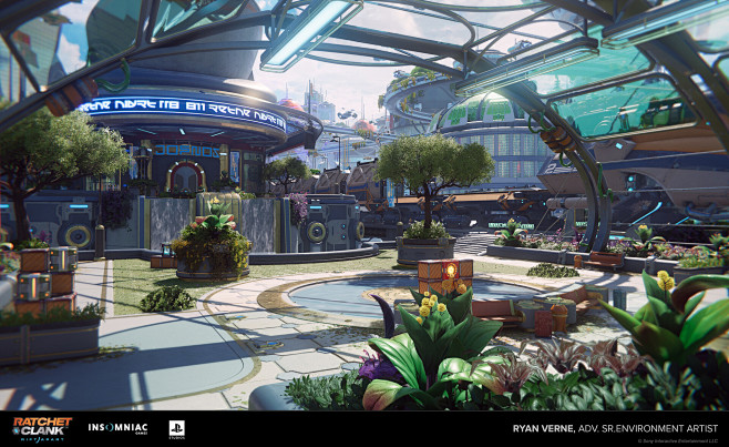 Ratchet and Clank: Rift Apart - Nefarious City, Ryan Verne : I was the ...