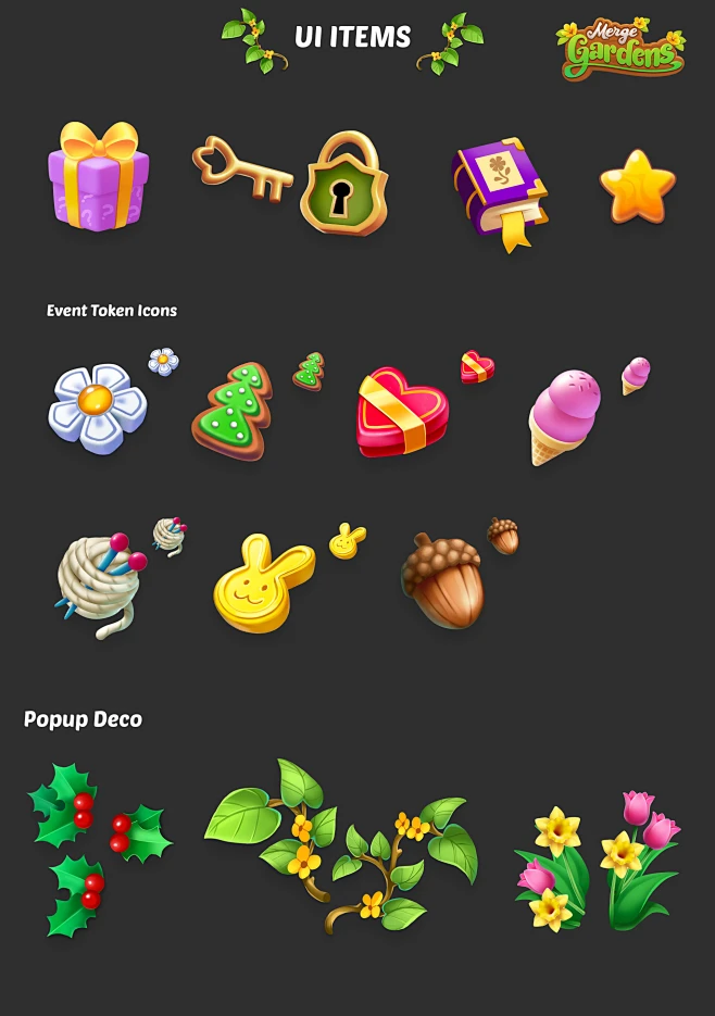 Merge Gardens , Tuuli Juntunen : Merge Gardens is a mobile game from ...