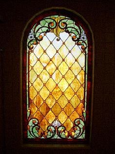 stained glass windows | Winchester Mystery House Photo: Stained glass ...