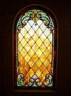stained glass windows | Winchester Mystery House Photo: Stained glass ...