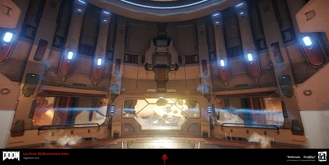 DOOM: Hell Followed DLC 2, Luis Perez : Environment Concepts, lighting ...