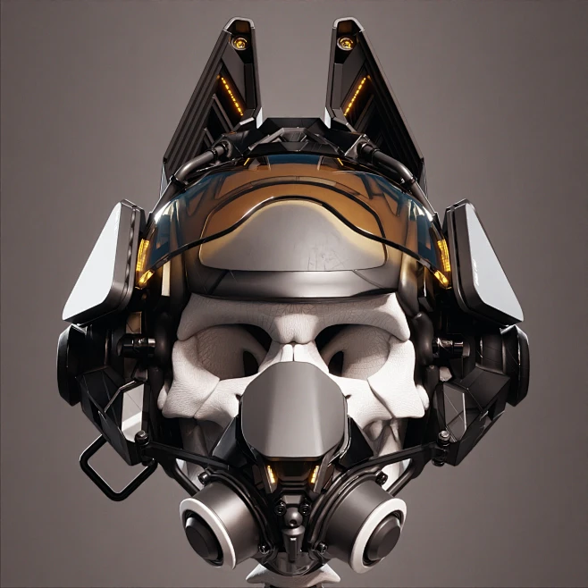 Pilot Helmet: Dog Head, wanoco 4D : I designed a canis-like helmet for ...