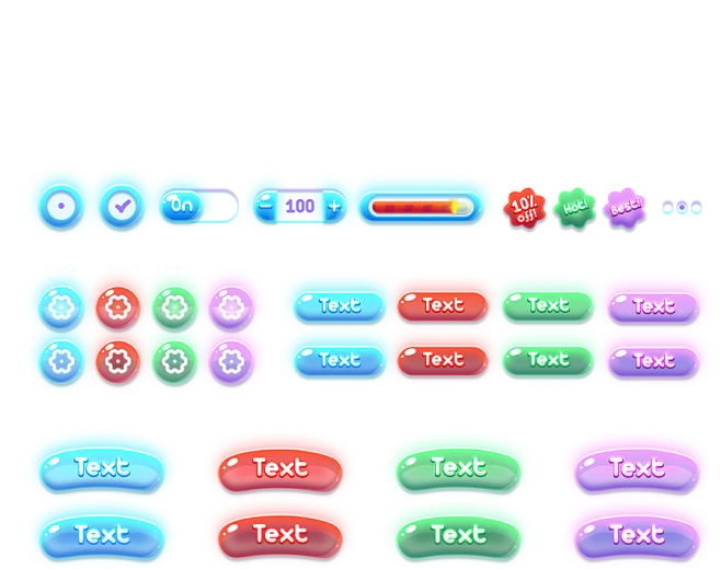 Aqua Slot Game Full Pack : It is complete GUI pack for making Slot and ...