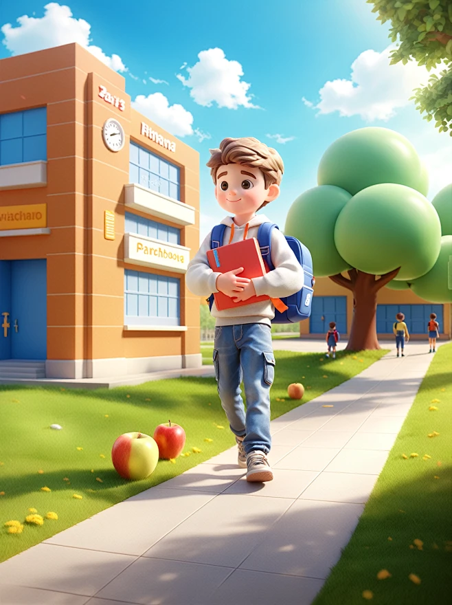 00174-1824436548-cartoon rendering,(warm tone),cartoon,soft light,clay ...