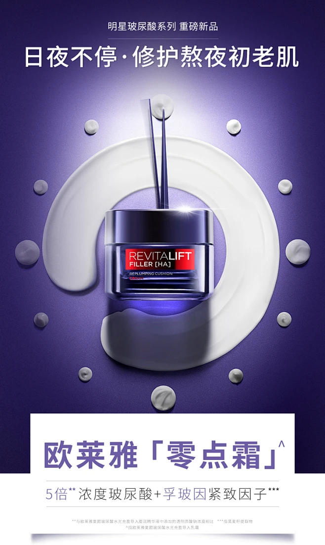 [618预售]欧莱雅零点霜保湿补水滋润抗皱紧致熬夜面霜女正品50ml-tmall.com天猫-花瓣网