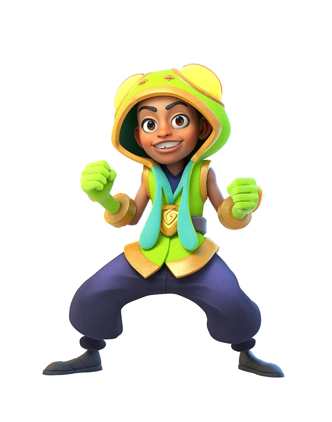 Gold Ambush : Character renders I did for Kevin Hart's mobile game Gold ...