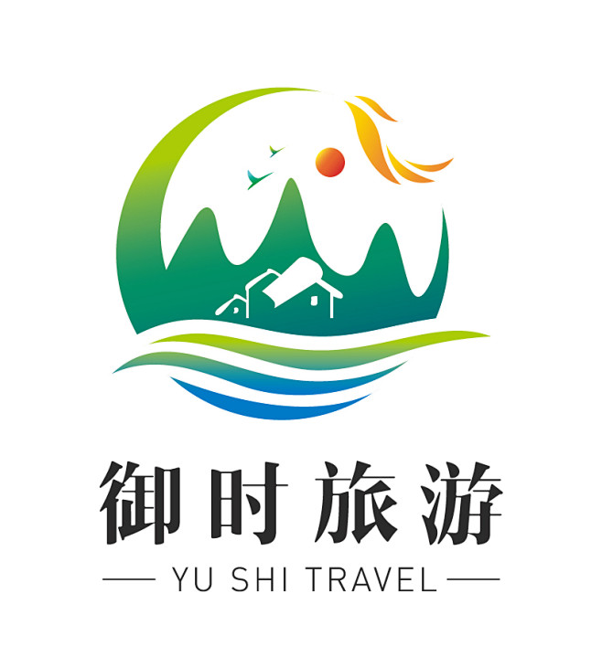 御时旅游logo