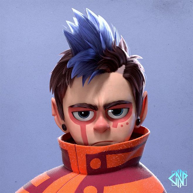 Cool Kid 3D Fanart, Dimas Vian