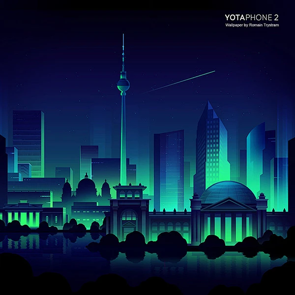 Yota phone 2 official wallpapers : I was commissioned by Yota Devices ...