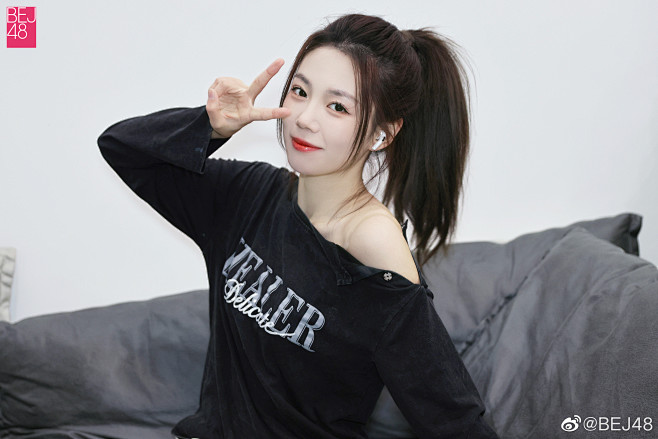 BEJ48超话 《海砂》EP线上“云”见面会活动精彩返图 (1)