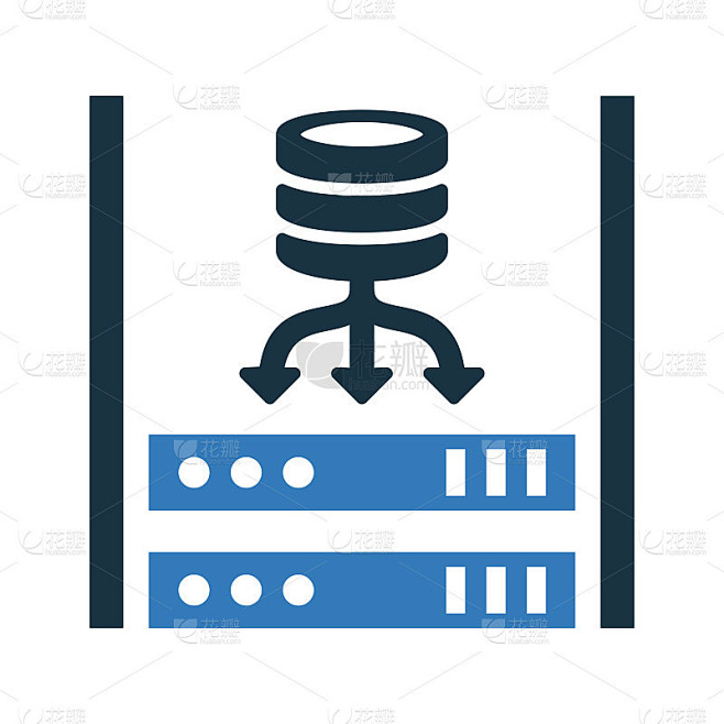 数据库，服务器，存储图标设计