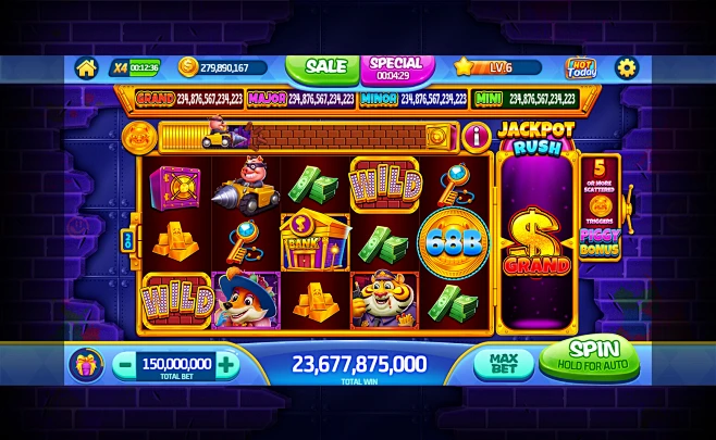 Slots:BIG BANK FRENZY-花瓣网