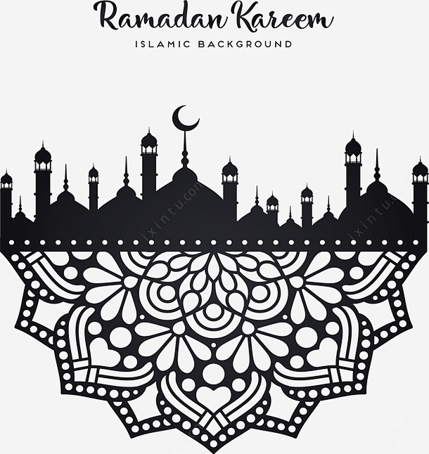 伊斯兰斋月镂空花纹ai免抠素材_新图网 https://ixintu.com 矢量png 镂空花纹 宗教花纹 伊斯兰 伊斯兰教 教堂