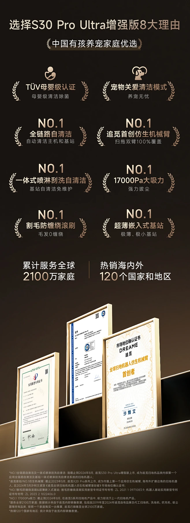 【增强版】追觅S30 Pro Ultra自清洁双机械臂扫地机器人毛发0缠绕-tmall.com天猫-花瓣网