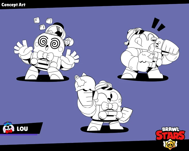 brawl stars brawlstars Character design concept art Digital Art art ...