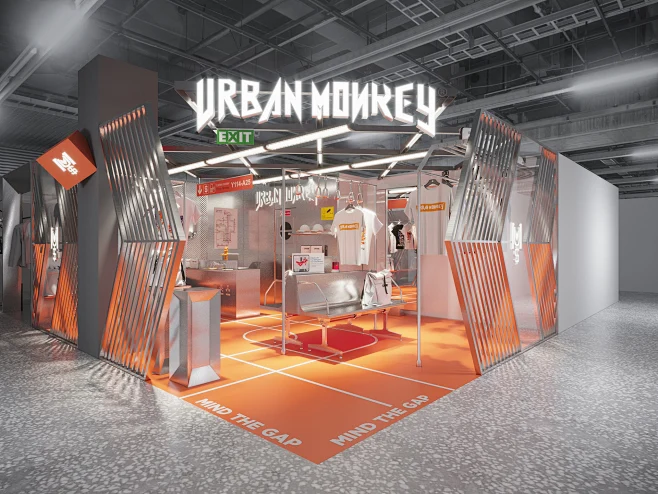 Dự án|Project: URBAN MONKEY POP-UP STORE-花瓣网