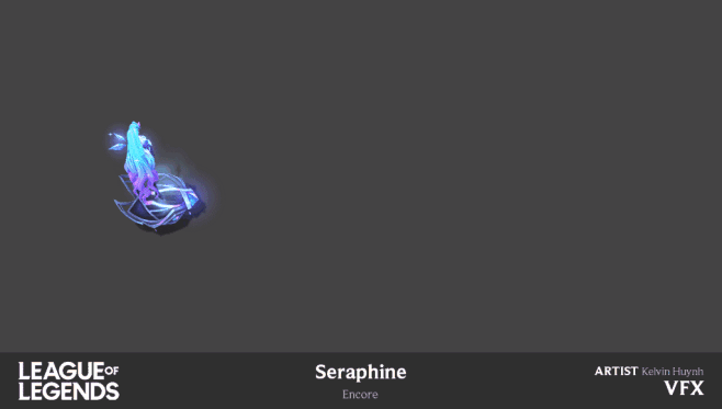 'KDA ALLOUT Superstar' Seraphine - VFX Kit-花瓣网