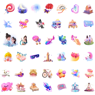 【米图网-52mitu.com】3D礼物 3D元素 抖音礼物 抖音直播 直播礼物 刷礼物 跑车礼物 抖币 抖音 主播 网红 礼物合集抖音直播礼物合集-花瓣网