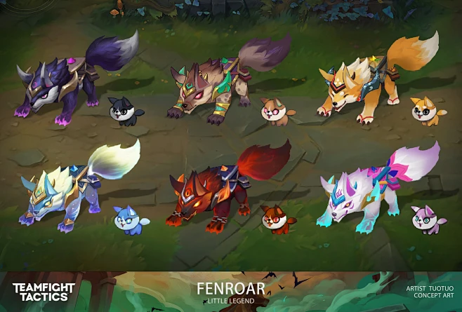 Sentinel Hauntling, tuotuo : Sentinel Hauntling 光明哨兵幽灵 很荣幸能参与制作云顶之弈S5.5的小小英雄，这是我与酷拳和拳头艺术家的合作作品，我 ...