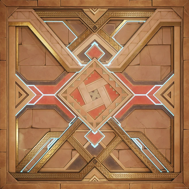 martin-de-graaf-stylized-desert-temple-floor-substance-plane1-martin-de ...