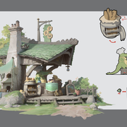 Finn and the Swirly Spin, David Lundmark : Concept design and 2D render ...