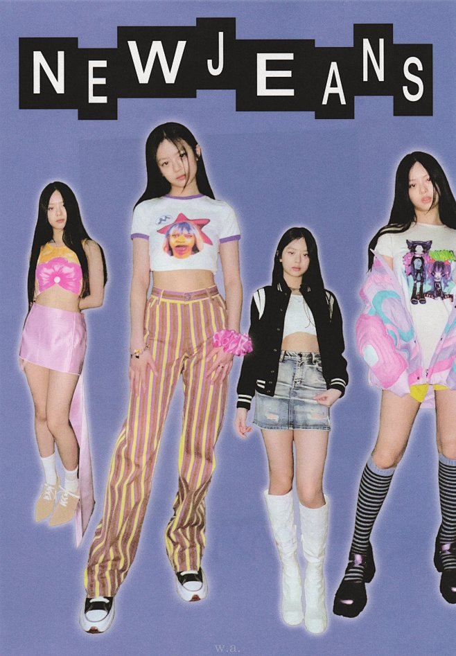 NewJeans Style专辑扫图