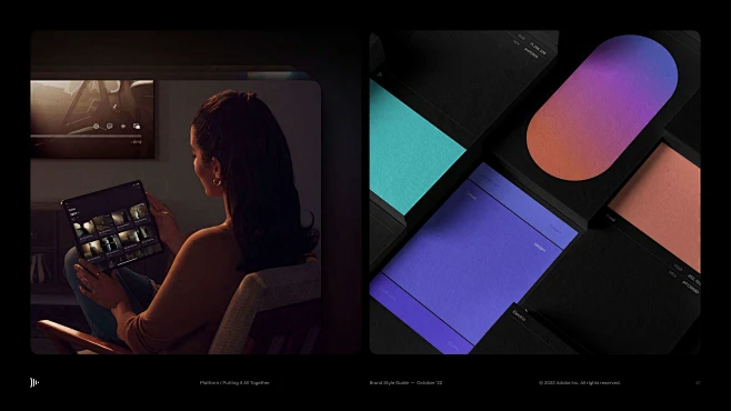 frame.io brand book brand style guide visual identity Brand Design brand identity brand ...