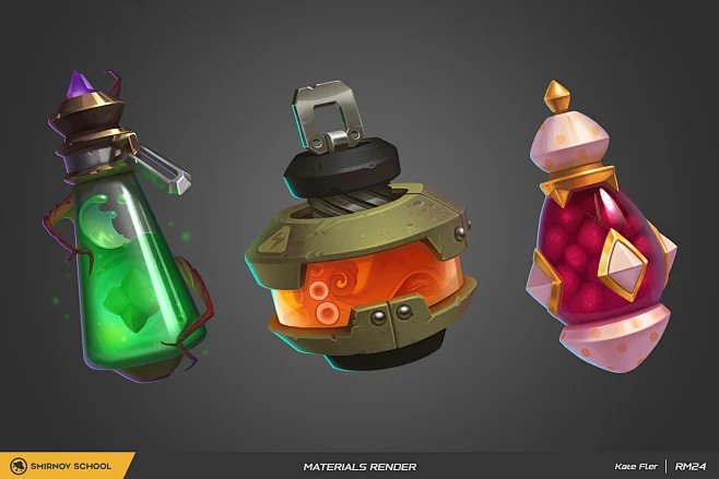 bottle conceptart gameart Glove iron man materials overwatch portal props design smirnovschool-花瓣网