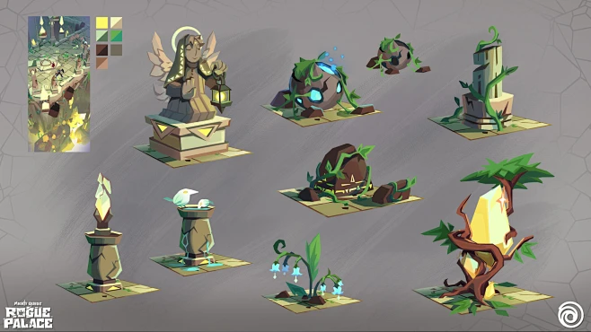 Mighty Quest Rogue Palace - Props -花瓣网