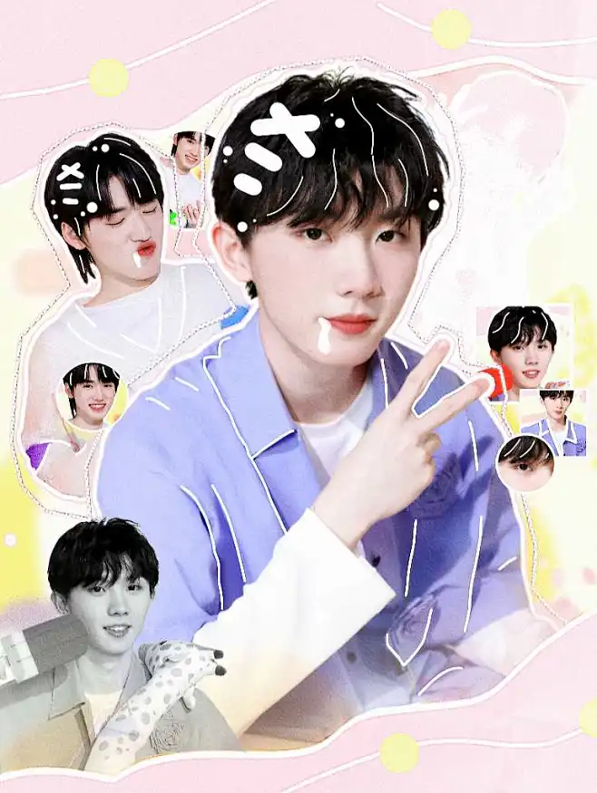 ©季衍文 马嘉祺宋亚轩·立绘模板 底图东抒，人物遇×野联名-花瓣网