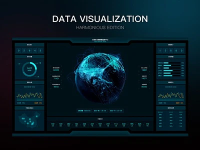 Data Visualization fui 可视化 数据-花瓣网