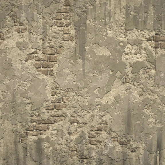 Substance Designer Texture _ Peeled wall, Na Li-花瓣网