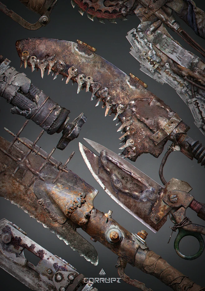 Weapon sketches, Anton Kuhtitskiy : Photobash training Facebook: https ...