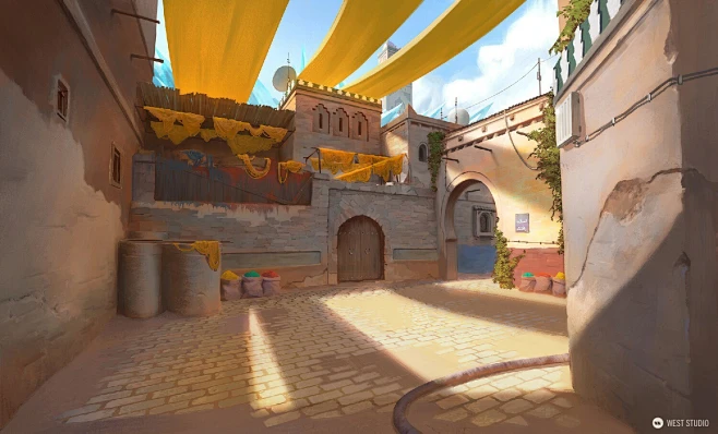 Riot Games: Valorant Environment Concepts, West Studio : Riot Games ...