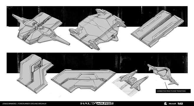 Halo wars 2 - forerunner designs, Jonas Minnebo-花瓣网