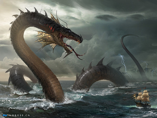 西方龙原画来自cgbook.cn (649)