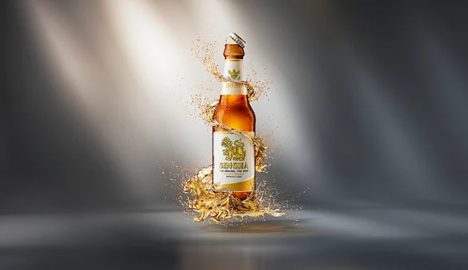 Singha Beer CGI-花瓣网