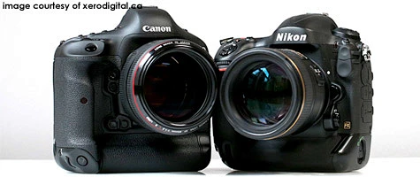Canon EOS-1D X vs Nikon D4-花瓣网