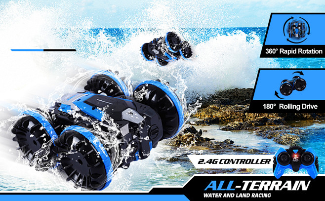 Amphibious RC Car for Kids