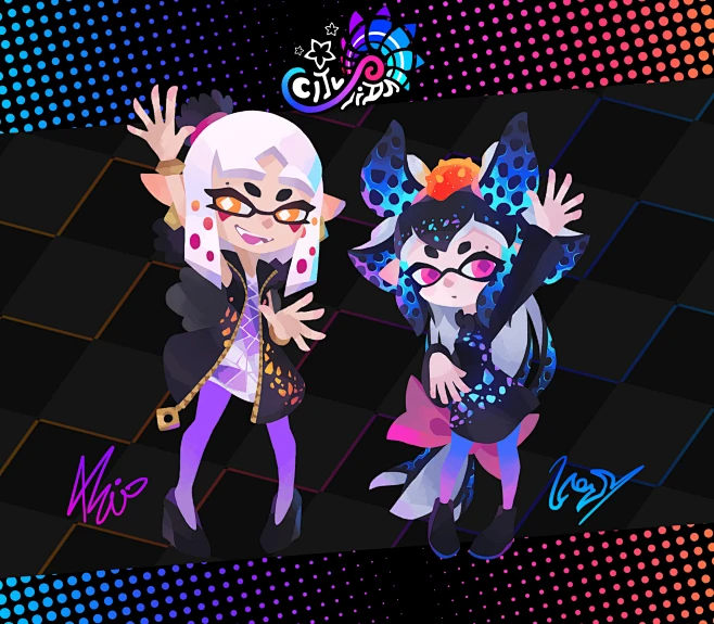 Splatoon Art-花瓣网