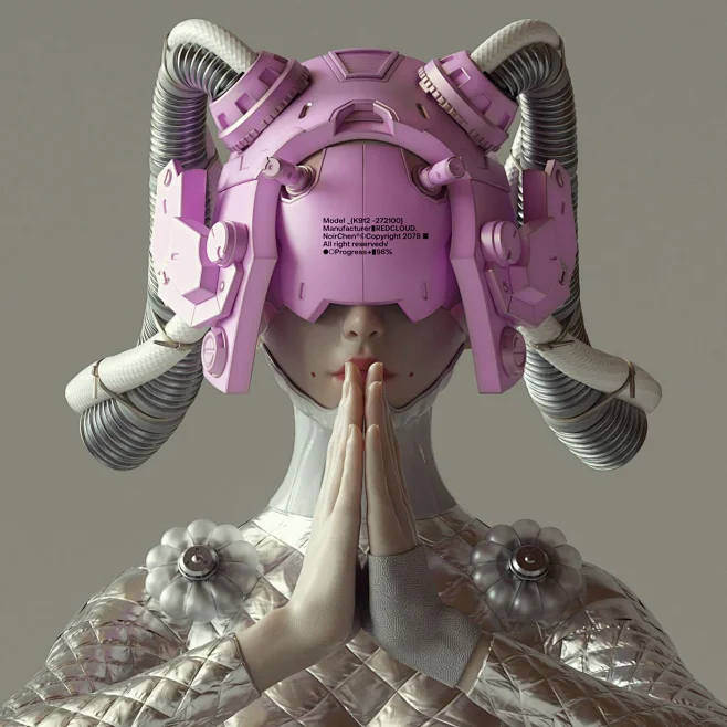 c4d cotane Digital Art nft-花瓣网