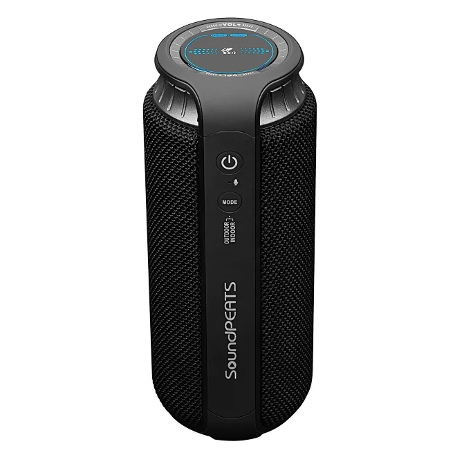 Amazon.com: SoundPEATS Bluetooth Speaker 360 Degree Surround Sound ...