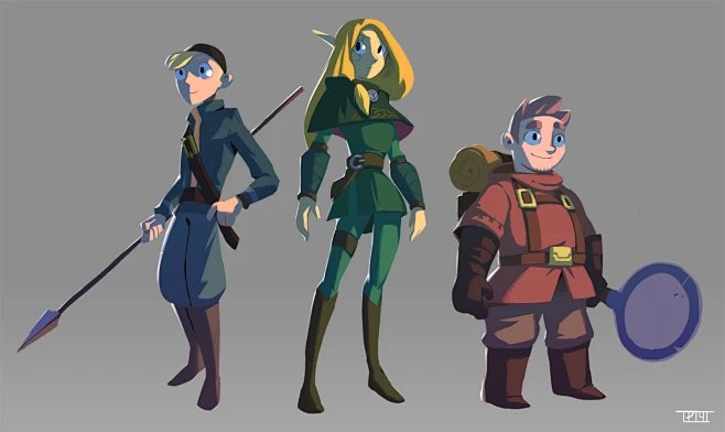 Main Character Lineup - HÖJ, Tomas Præstholm : Sketches for an ...