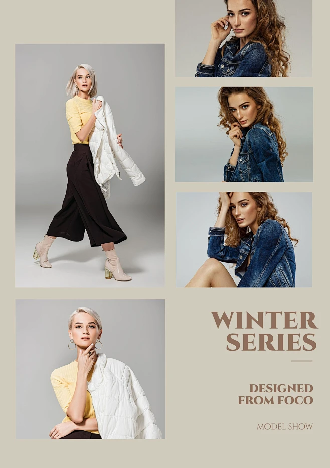 Multiple Picture Women's Clothing Fashion Wear Product Series ...