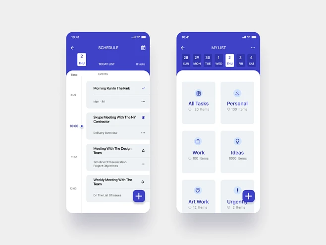 Daily UI Challenge #42 Todo List ux challenge user experience mobile ...