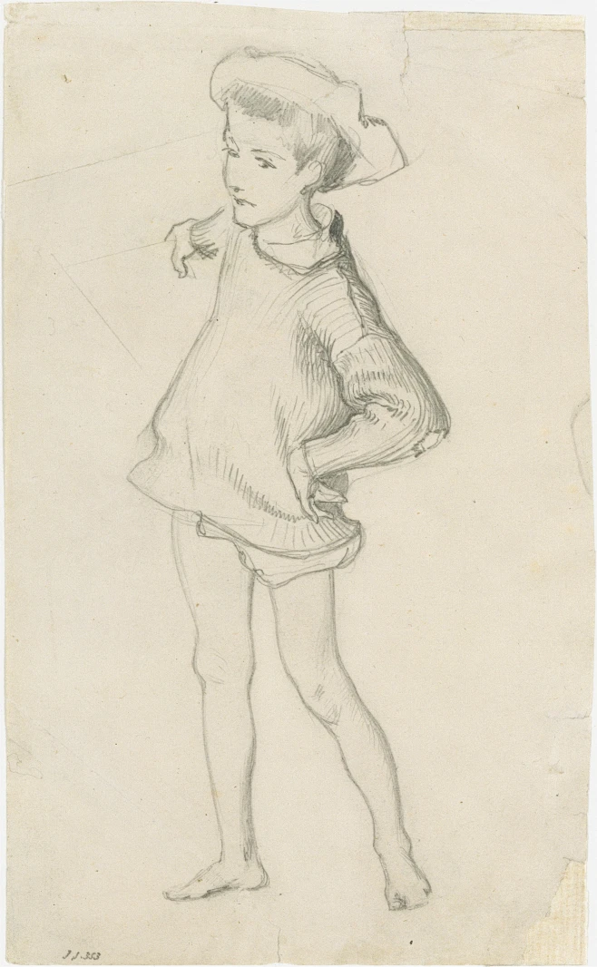 257#萨金特油素描H045-花瓣网