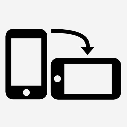 旋转手机翻转水平免抠素材_88ICON https://88icon.com 旋转手机 翻转 水平 iphone 旋转iphone