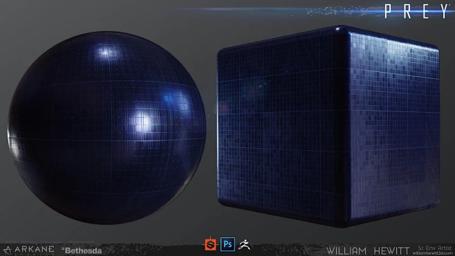 PREY: Station Materials and Texture Work, William Hewitt : PREY ...