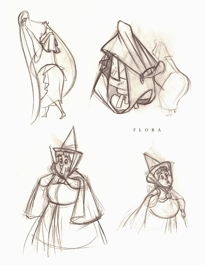 迪士尼线稿集迪士尼速写集来自cgbook.cn (277)